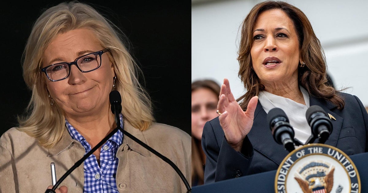 Liz Cheney endorses Kamala Harris for president - CBS News