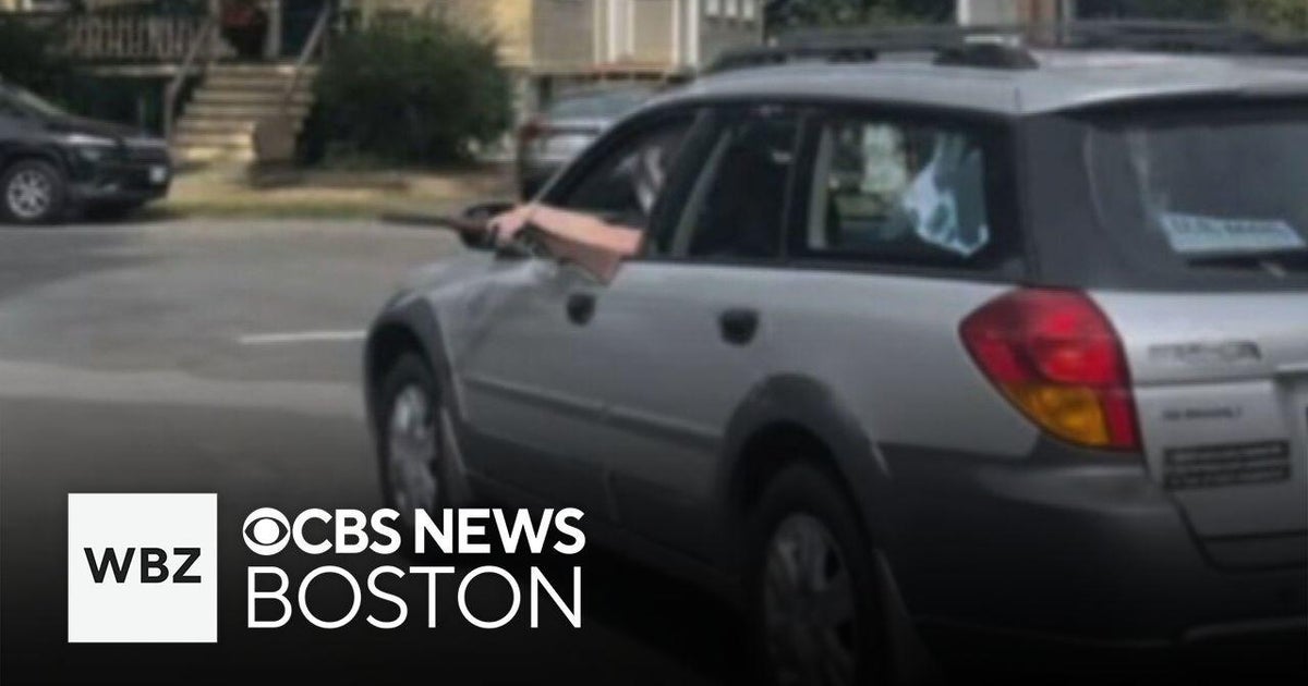 Woman accused of driving through Wakefield Porchfest with gun - CBS Boston