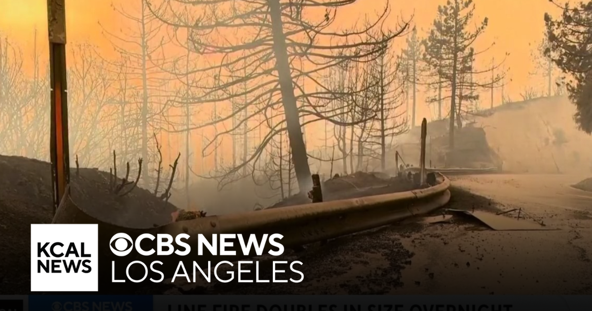 More evacuation orders issued as Line Fire continues to grow - CBS Los ...