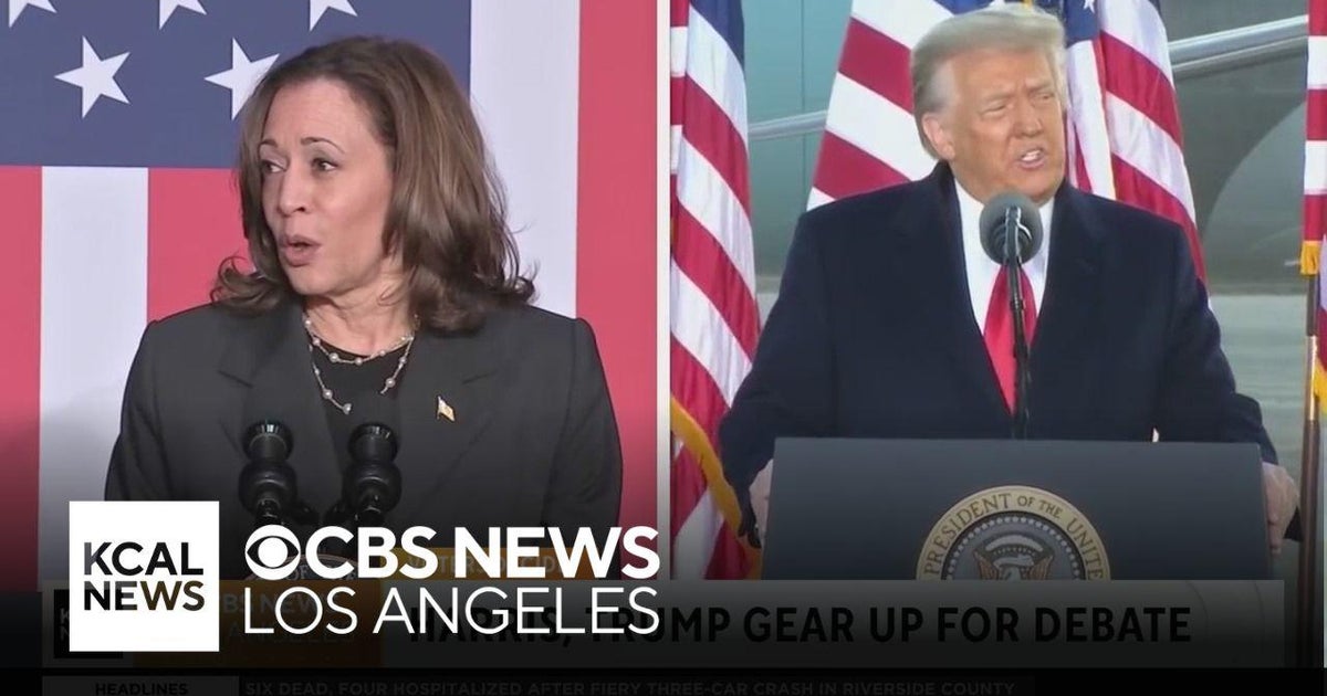 Final preparations for tonight’s presidential candidate debate with ...