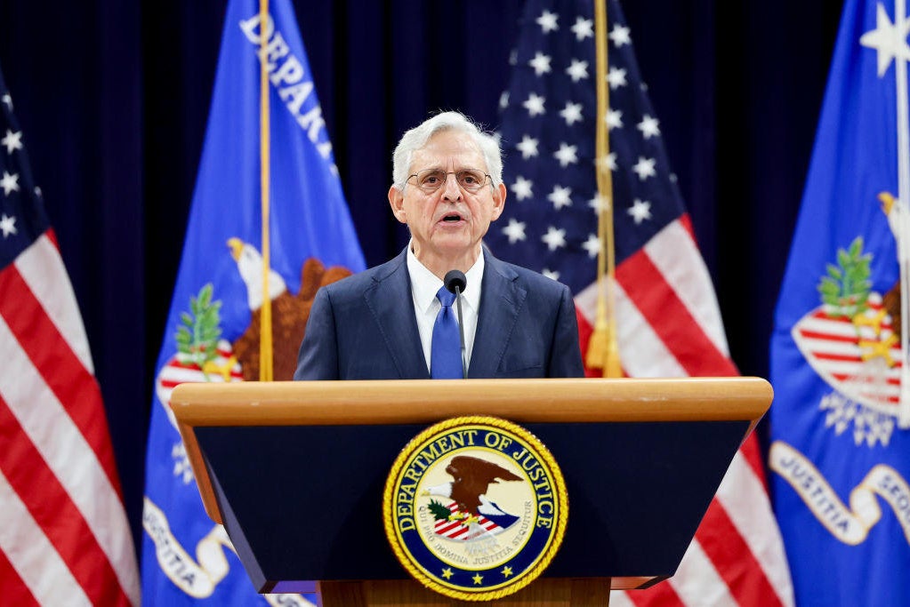 Garland condemns "escalation of attacks" and threats against Justice ...