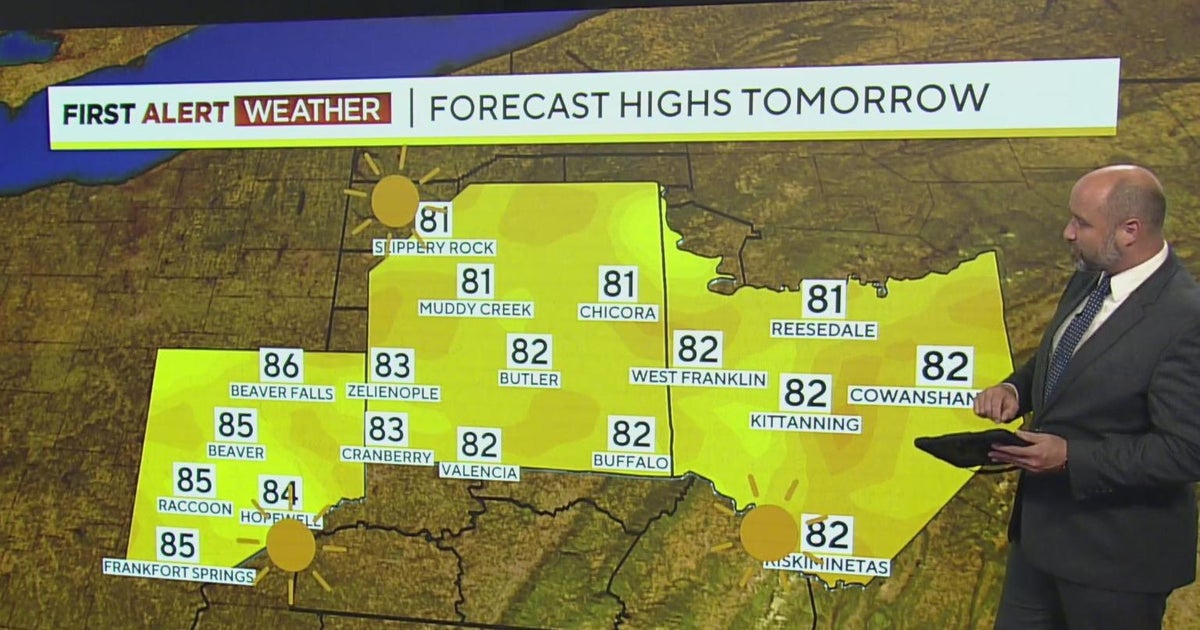 KDKA-TV Evening Forecast (9/12) - CBS Pittsburgh