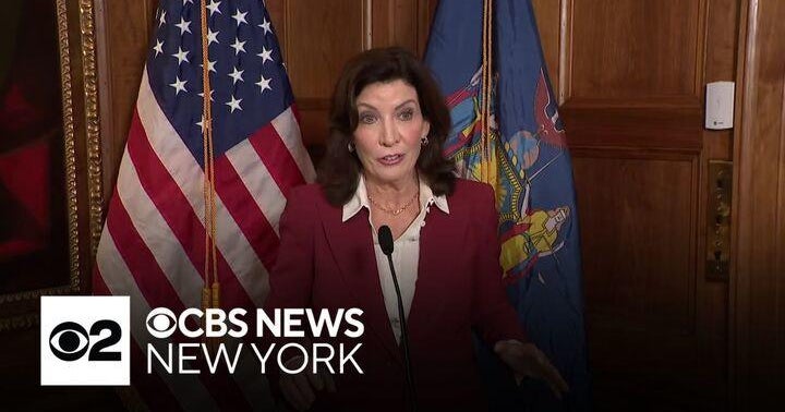 Gov. Kathy Hochul says she has a common form of skin cancer - CBS New York