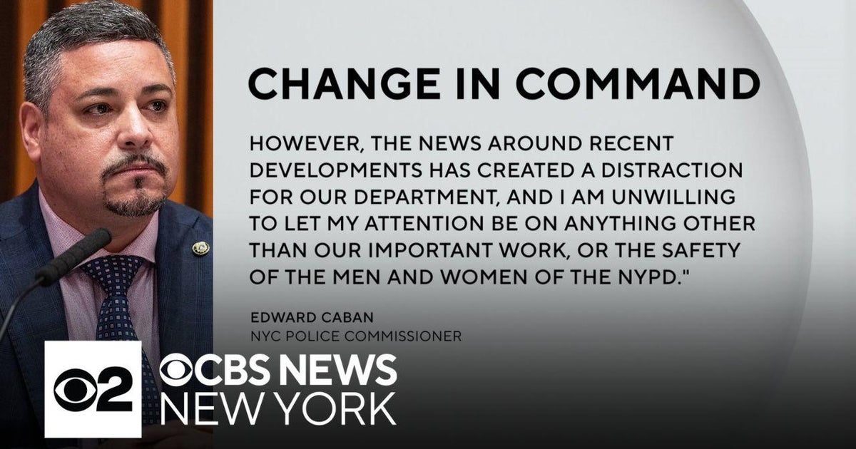 New leadership taking over NYPD after Commissioner Edward Caban resigns ...