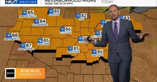 NEXT Weather: 7 a.m. forecast from Sept. 12, 2024 - CBS Minnesota