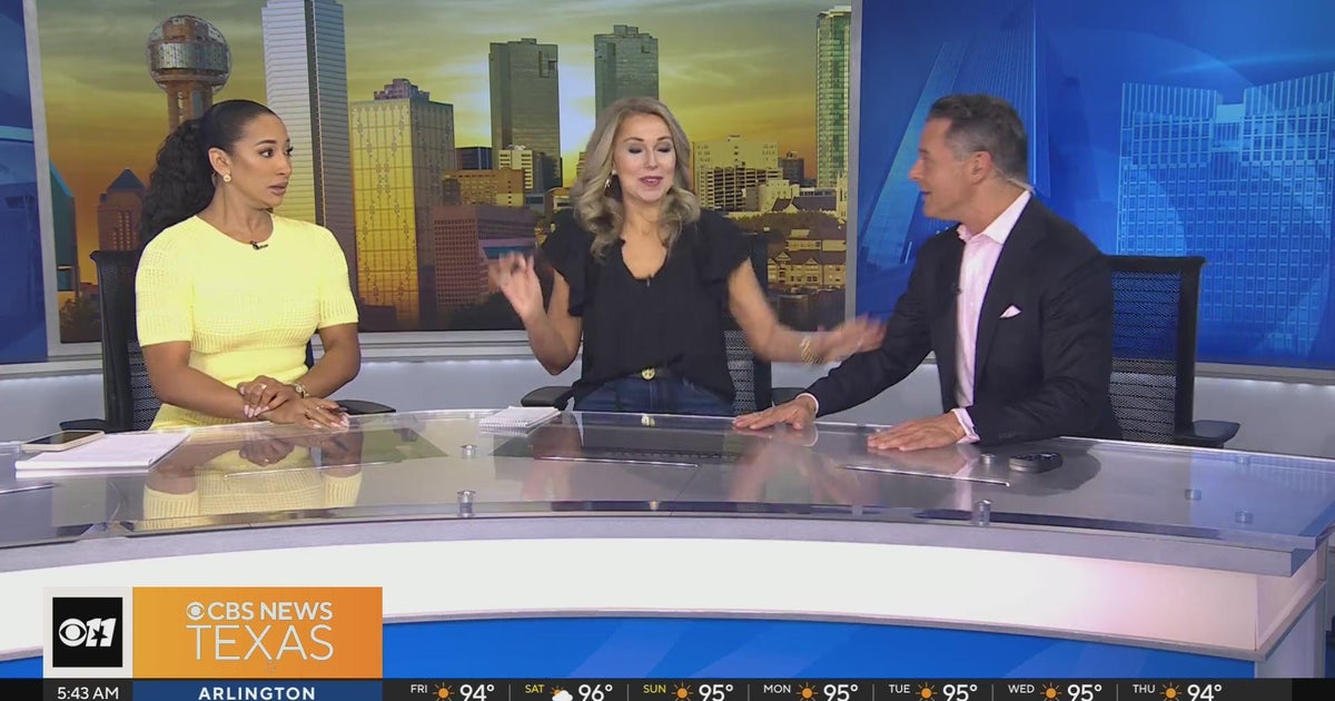 Scott scares Madison & Carmen on CBS News Texas Mornings - CBS Texas