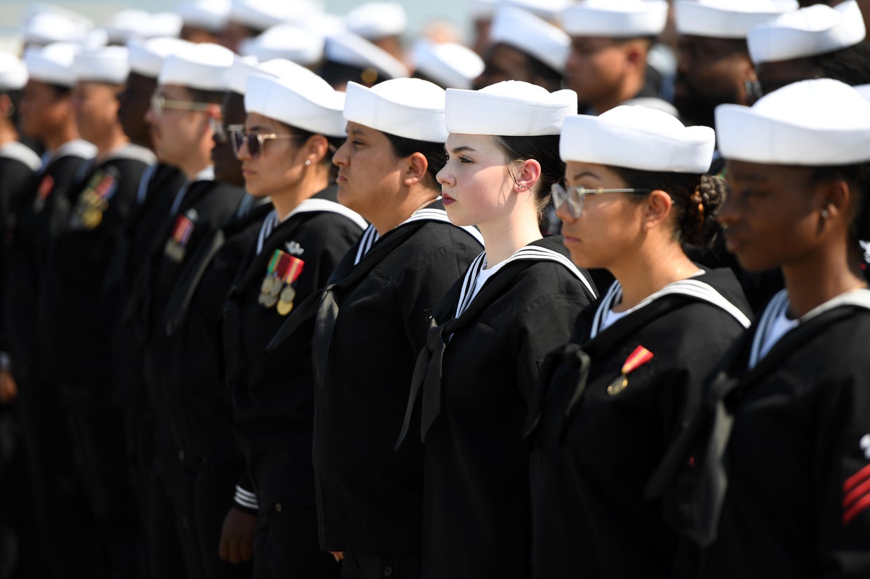 U.S. Navy makes history by launching its first coed submarine ...