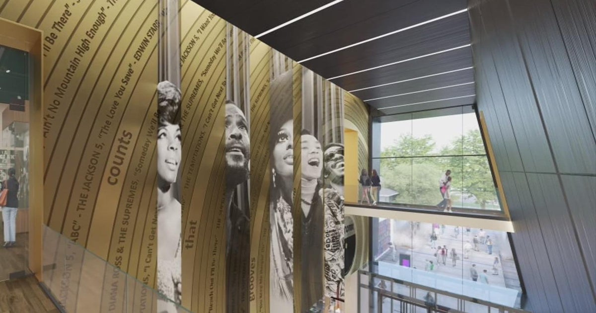 Motown Museum reveals images of expansion - CBS Detroit