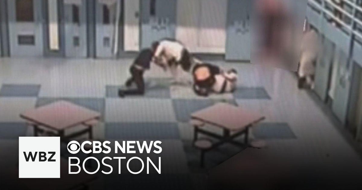 Video shows correction officers stabbed in Massachusetts prison - CBS ...