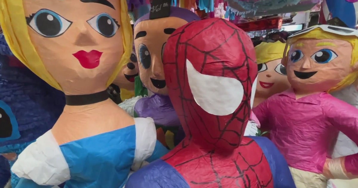 Piñatas made to please at Denver's La Fiesta party store - CBS Colorado