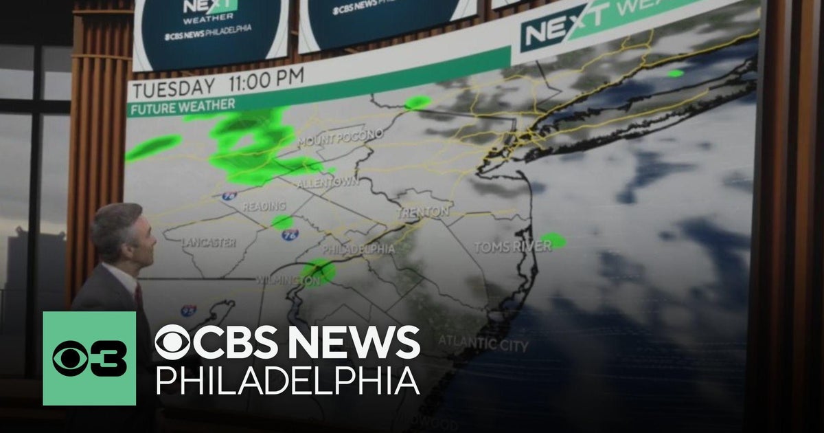 Mostly cloudy, mainly dry Tuesday night in Philadelphia region - CBS ... Mostly cloudy, mainly dry Tuesday night in Philadelphia region - CBS ...