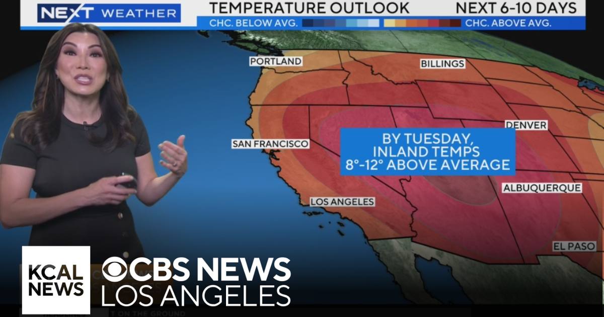 Amber Lee's 4 a.m. forecast | NEXT weather - CBS Los Angeles