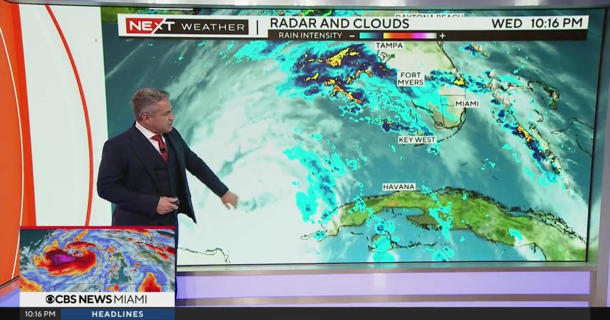 Hurricane Helene headed towards the Big Bend of Florida - CBS Miami