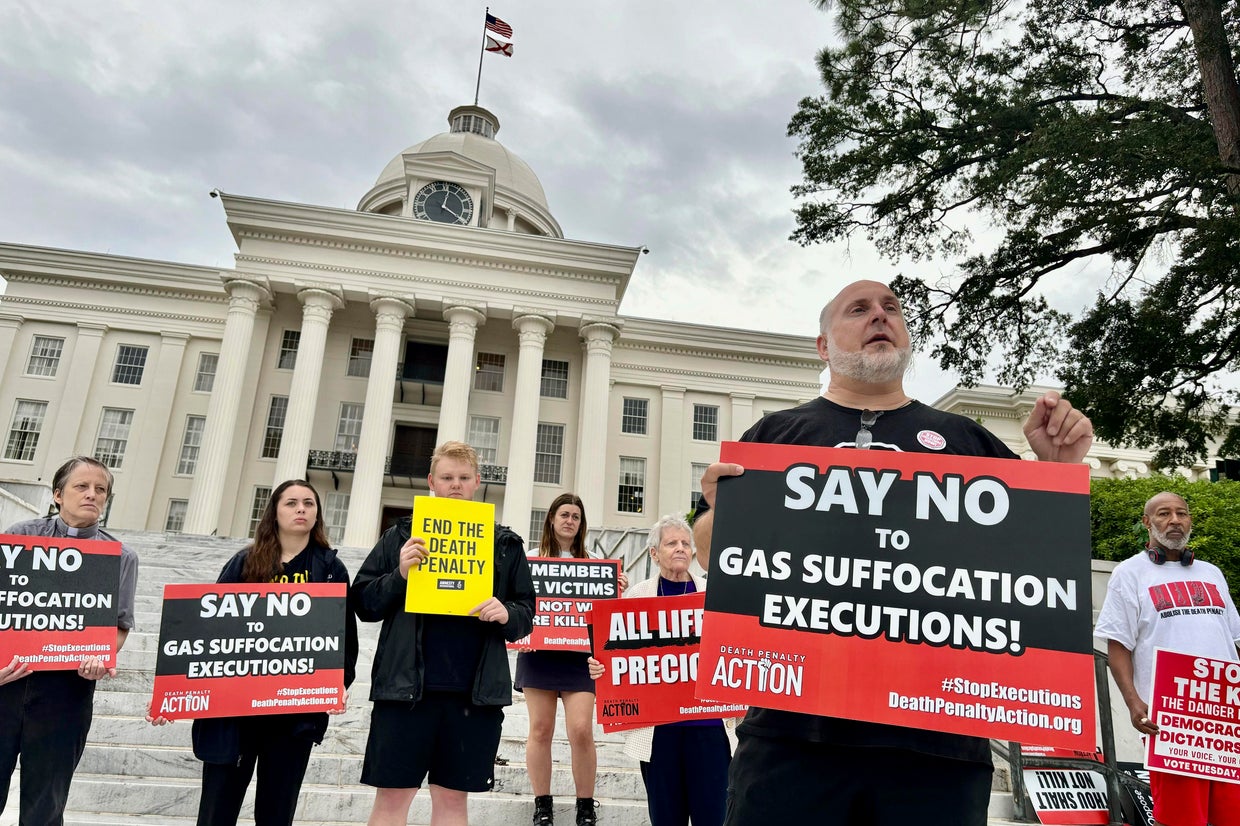 Alabama's second nitrogen gas execution follows what critics call an ...