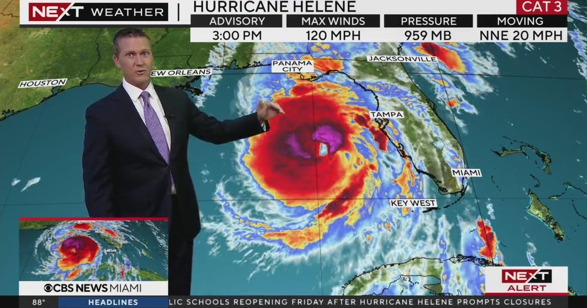 Tracking Hurricane Helene - CBS Miami