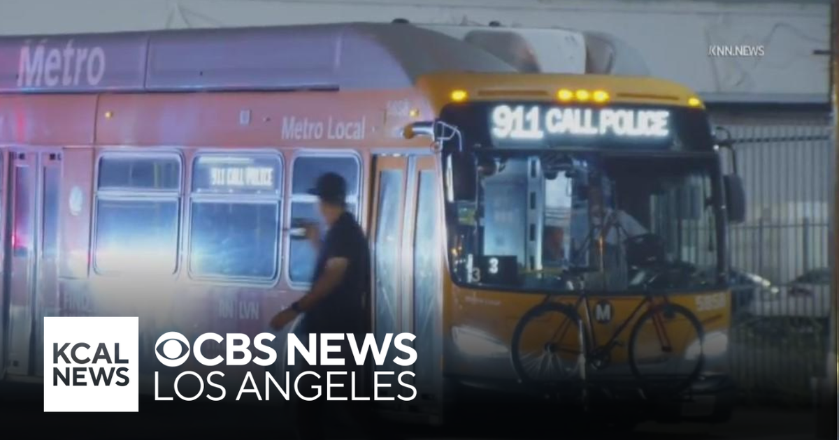 Bus hijacking reignites concerns about safety on Metro - CBS Los Angeles