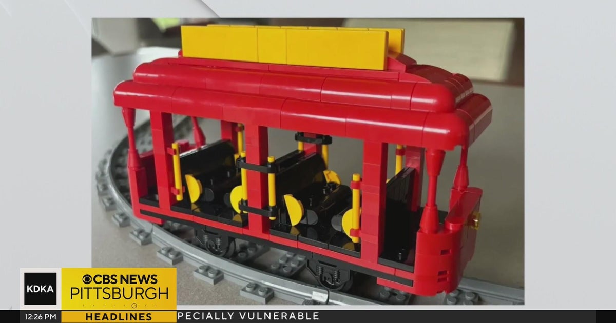 LEGO creator debuts Mister Rogers' Neighborhood Trolley - CBS Pittsburgh