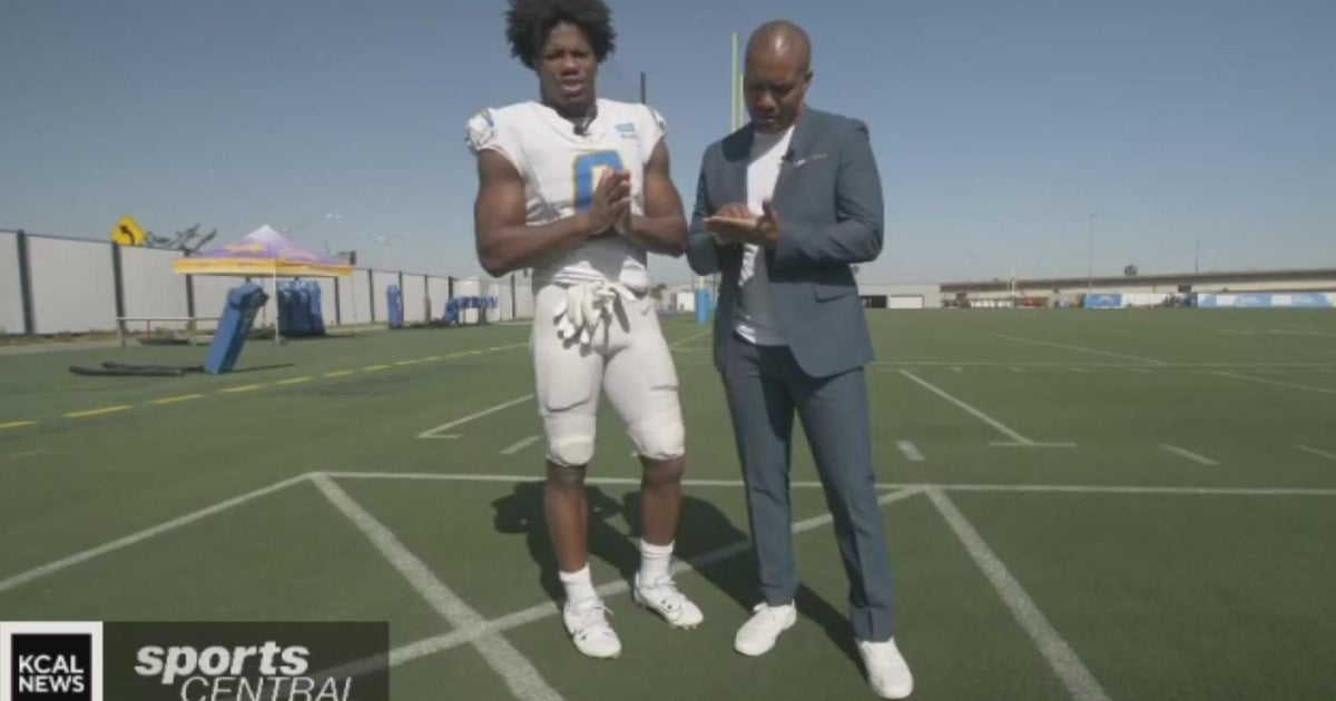 Crenshaw High School star making an impact with hometown Chargers - CBS ...