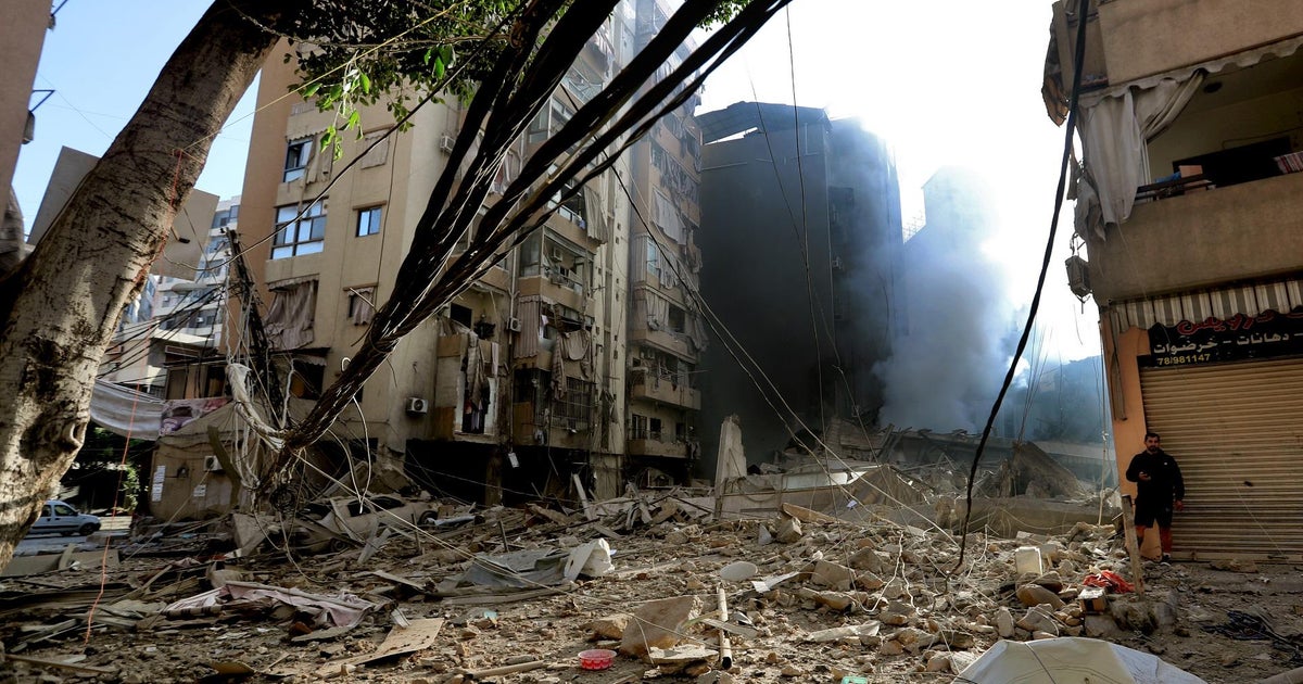 IDF strikes in central Beirut after Iran attacks Israel - CBS News