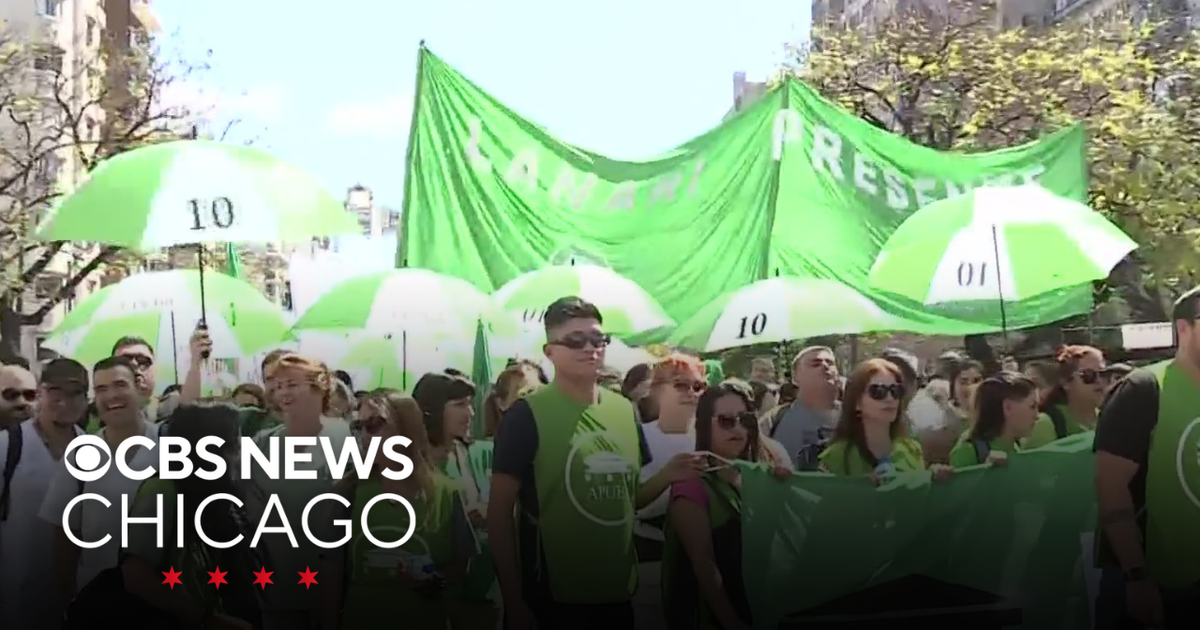 Budget cuts spark protests in Buenos Aires, Argentina - CBS Chicago