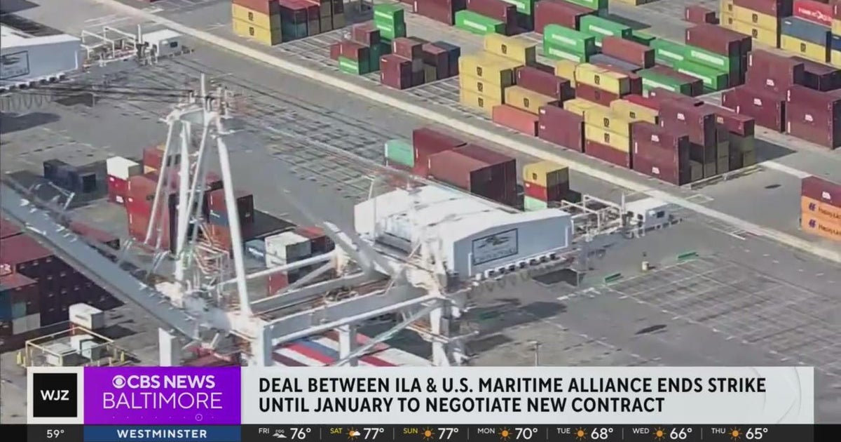 Port strike ends as temporary deal is met between The U.S. Maritime ...