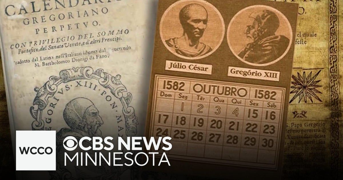How the calendar came to be - CBS Minnesota
