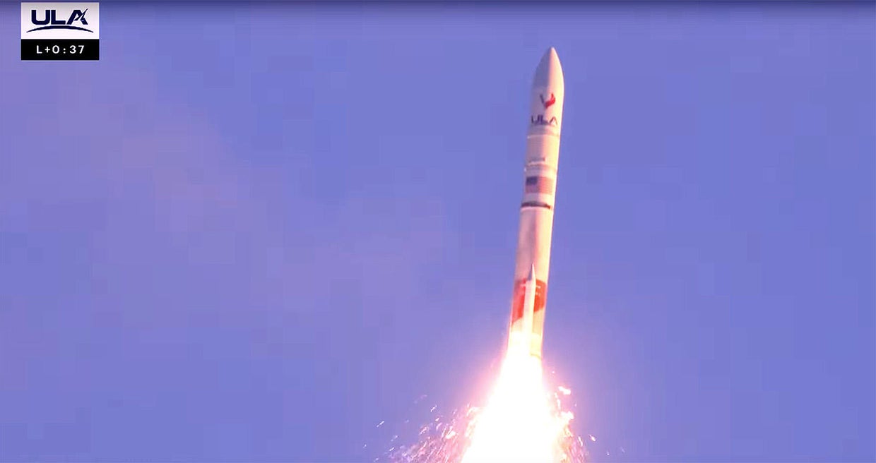 Next-generation ULA Vulcan rocket launched on second test flight - CBS News