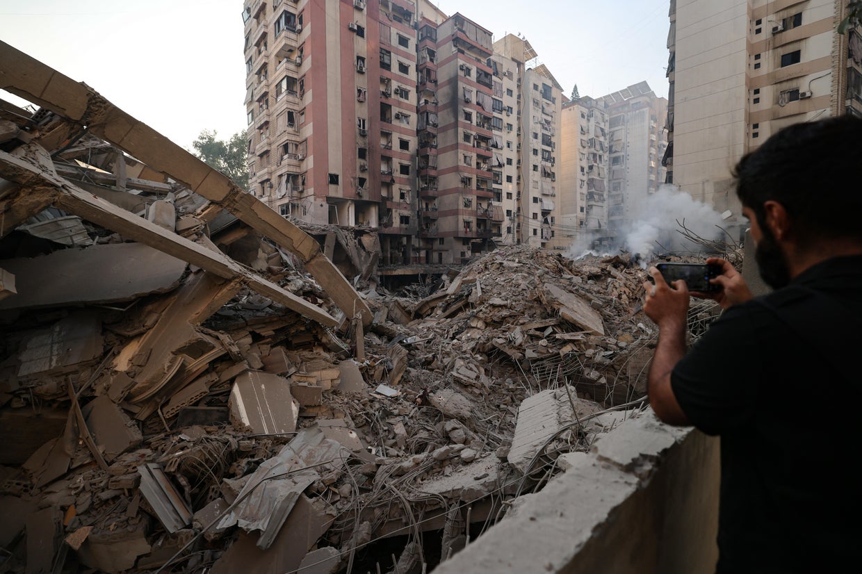Israel airstrikes rock parts of Lebanon as Hezbollah launch rockets at ...