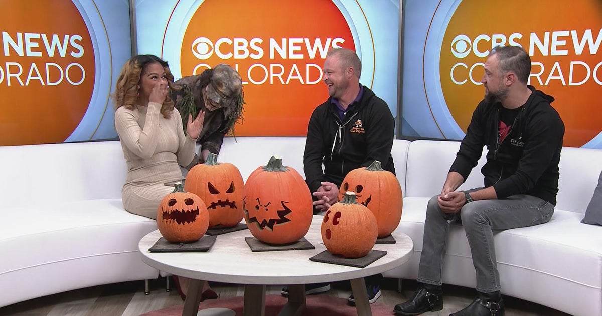 CBS News Colorado anchor gets a fright during interview about haunted ...