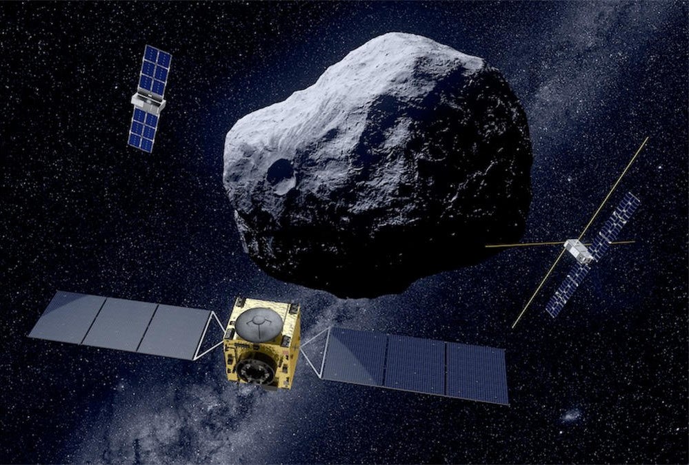 SpaceX launches European asteroid probe as hurricane weather closes in ...