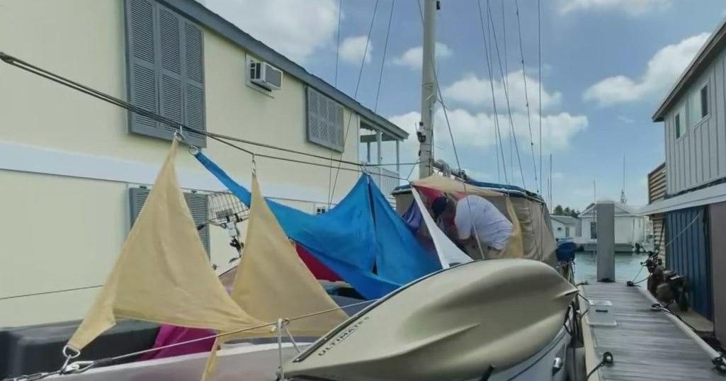 Tracking Milton: Report from Key West - CBS Miami