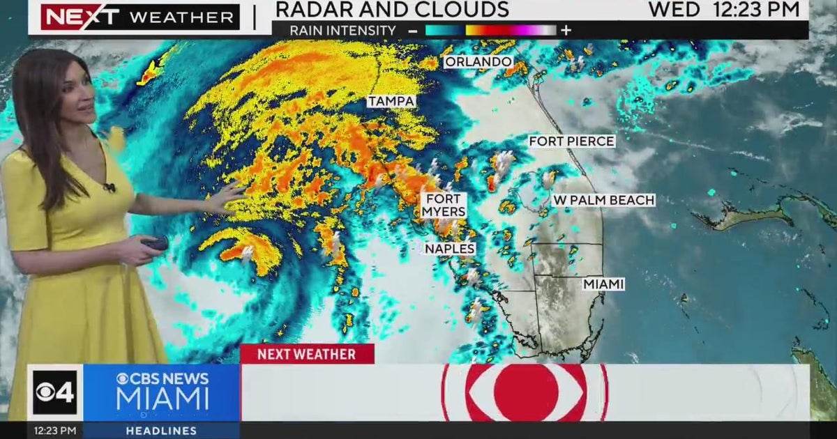 Tracking Hurricane Milton: Wednesday 10/9/2024 12PM - CBS Miami