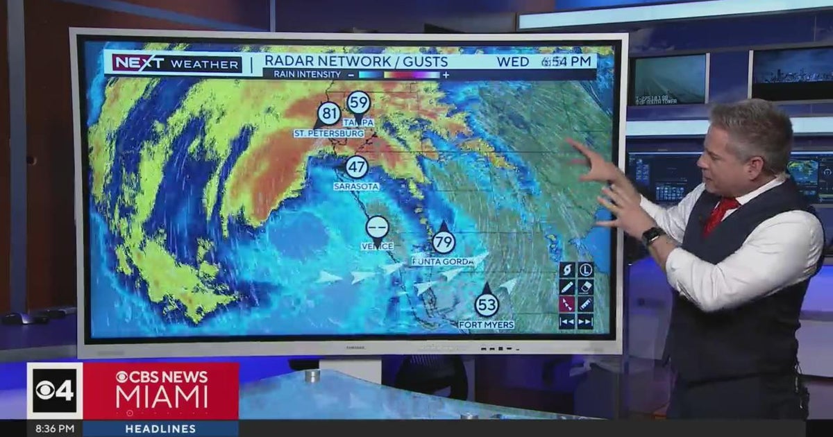 Hurricane Milton makes landfall - CBS Miami