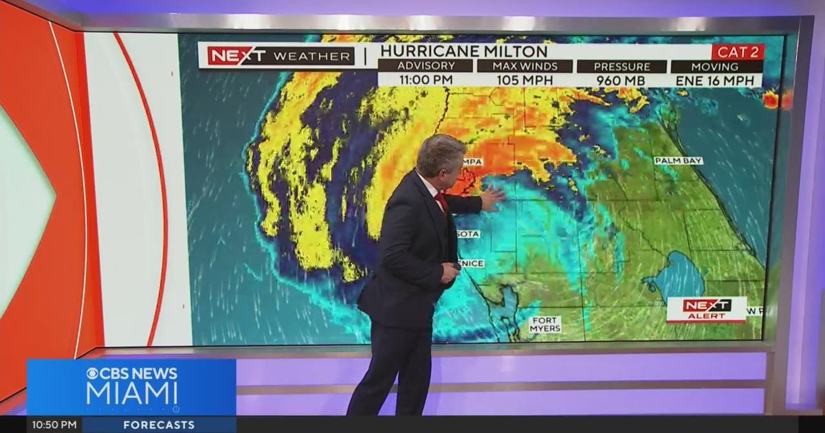 Tracking Hurricane Milton: Wednesday 10/9/24 11PM - CBS Miami