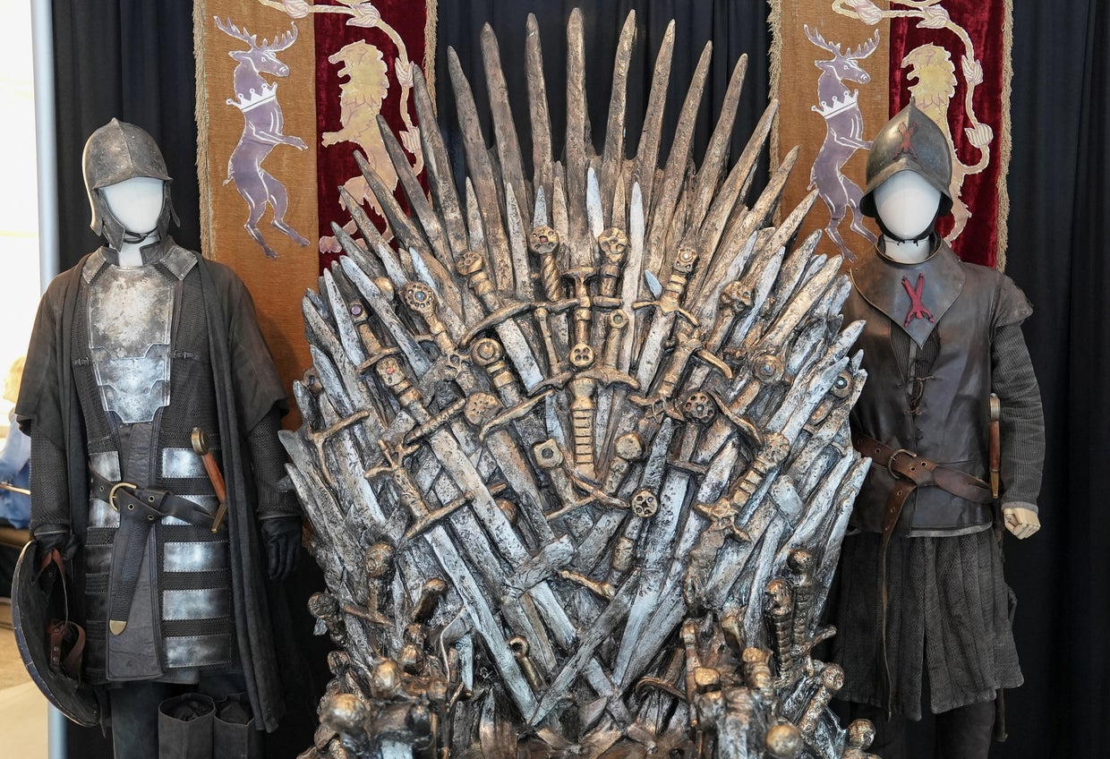 "Game of Thrones" famed Iron Throne sells for $1.49 million at auction ...