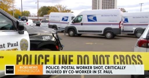 St. Paul postal worker shoots co-worker multiple times, police say ...