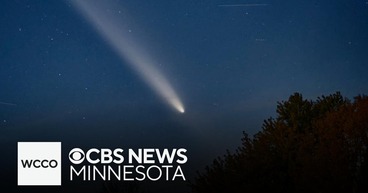 Once-in-a-lifetime comet streaks across Minnesota sky, photo shows ...