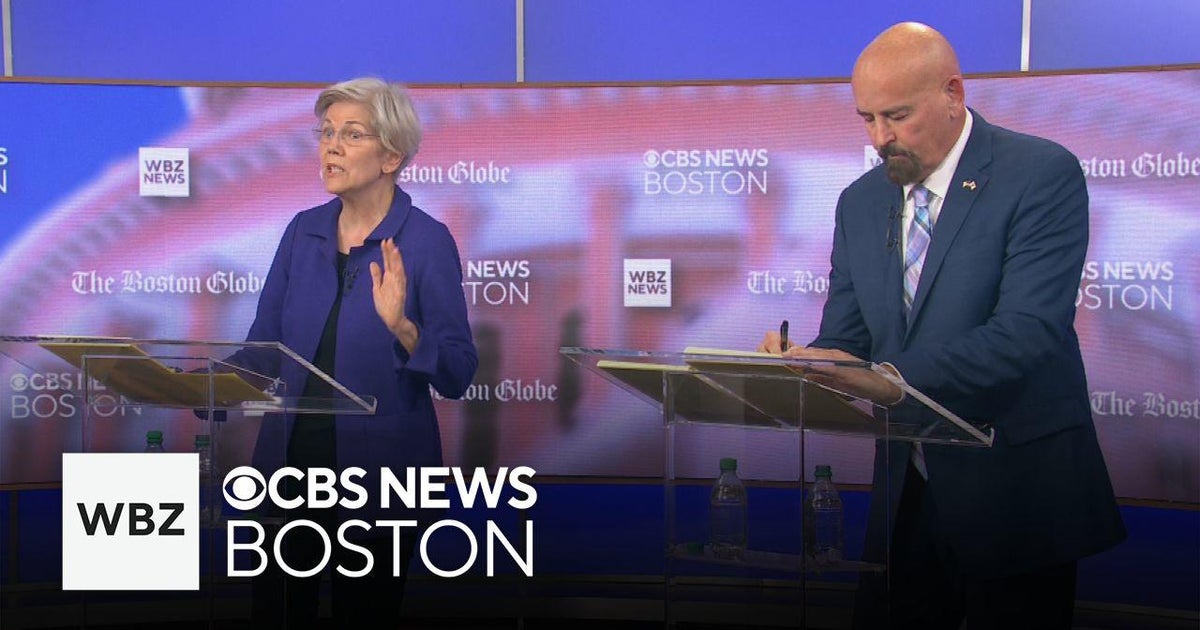 Top moments from the Deaton-Warren Senate debate - CBS Boston