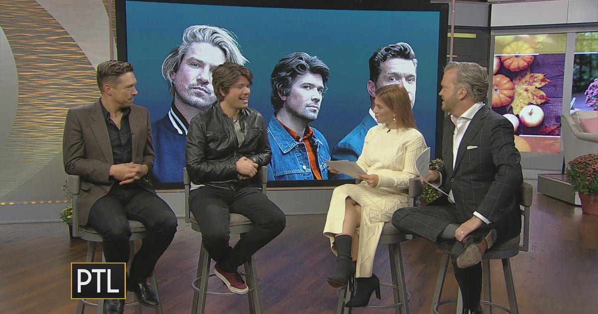 90s pop band Hanson visits the PTL studios - CBS Pittsburgh
