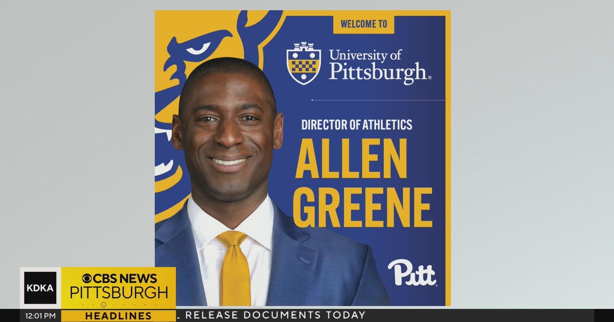 Pitt names Allen Greene next Director of Athletics - CBS Pittsburgh