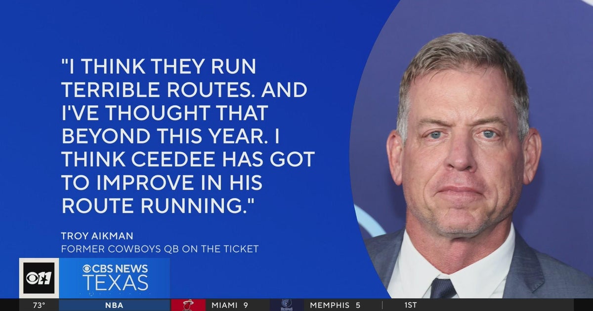 Troy Aikman calls out Cowboys’ receivers - CBS Texas