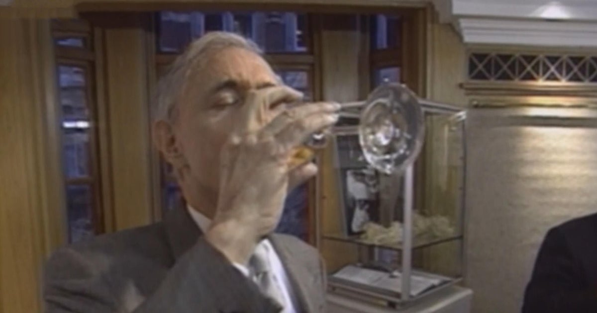 "Mornings Memory": Late CBS News reporter sampled century-old champagne ...