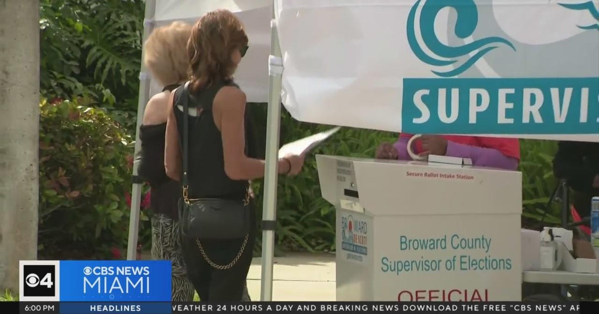Early voting begins in South Florida - CBS Miami