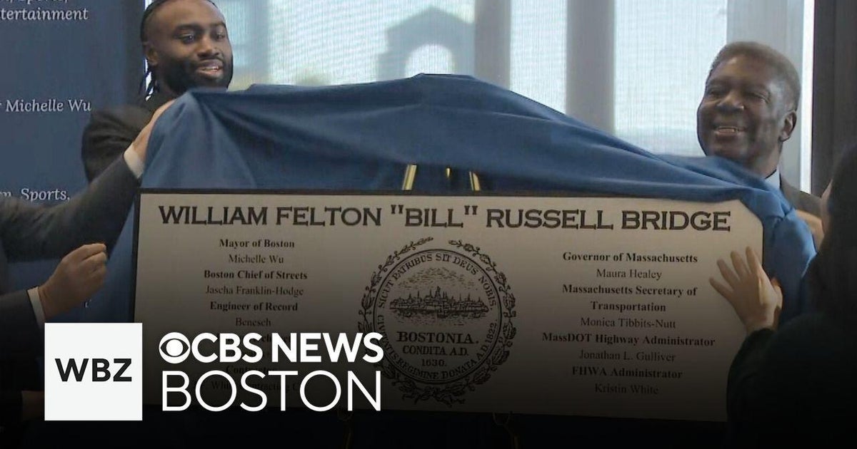 Boston renames bridge after late Bill Russell - CBS Boston