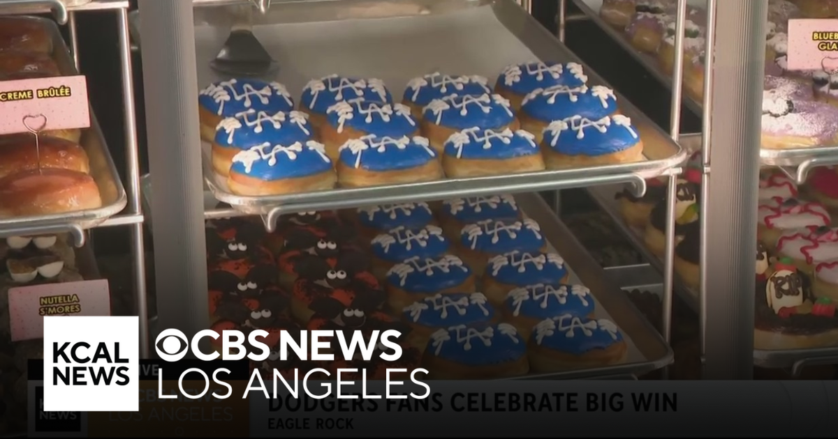 Eagle Rock donut shop offers Dodgers fans a sweet way to celebrate ...