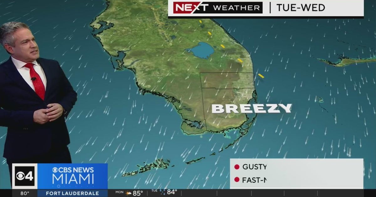 South Florida weather forecast 10/21/2024 11 p.m. - CBS Miami