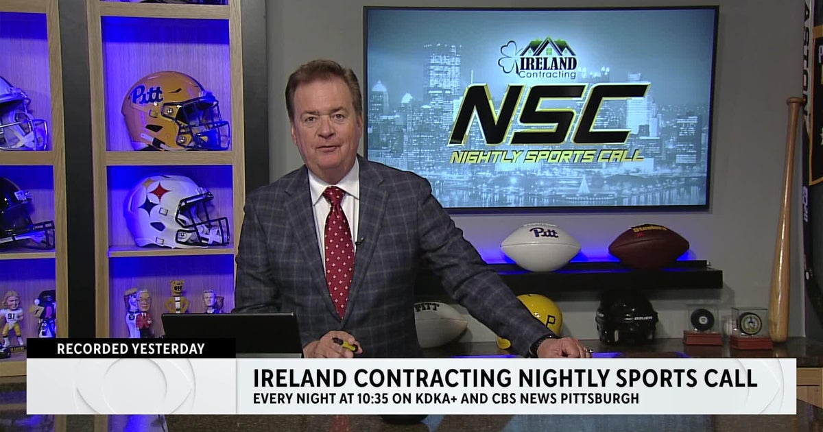 Ireland Contracting Nightly Sports Call: Oct. 21, 2024 - CBS Pittsburgh