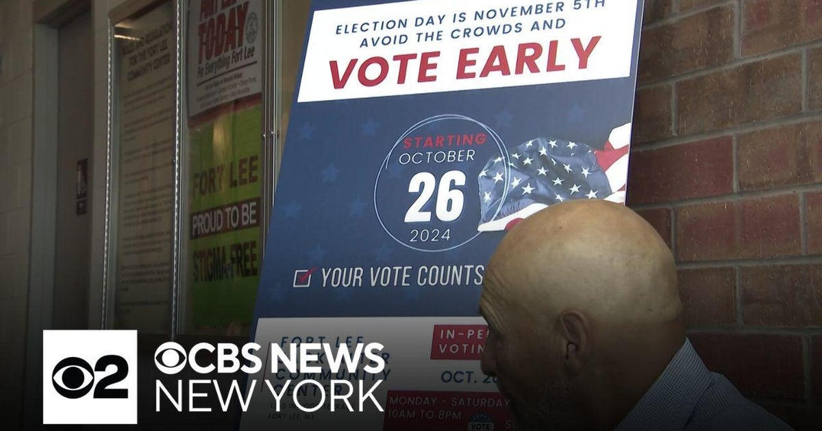 Early voting begins in New York and New Jersey, drawing crowds to ...