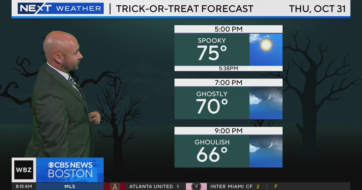 Next Weather: WBZ morning forecast for October 26 - CBS Boston