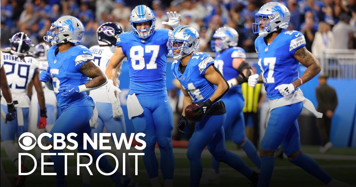 Detroit Lions take down Titans in 52-14 rout - CBS Detroit